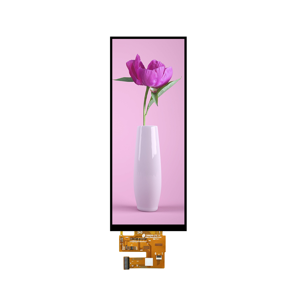 6.86英寸480*1280分辨率30:10LCD显示屏_深圳市准亿科技有限公司